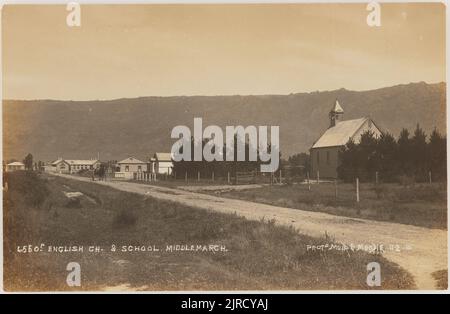English Church, Middlemarch, 1911, Middlemarch, by Muir & Moodie Stock ...