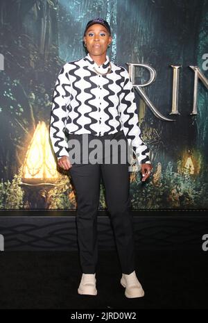 NEW YORK, NEW YORK - AUGUST 23: Jerrie Johnson attends "The Lord Of The ...