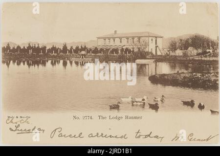 The Lodge. Hanmer., 1904, Dunedin, by Muir & Moodie Stock Photo - Alamy