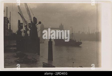 The River Thames, London, 1930s, London, by Eric Lee-Johnson Stock ...