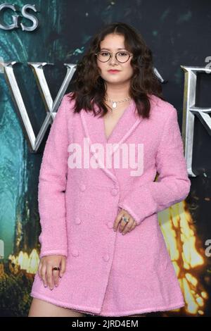 Megan Richards attends "The Lord Of The Rings: The Rings Of Power ...