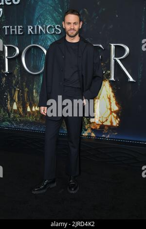 Charlie Vickers attending 'The Lord of The Rings: The Rings of Power ...