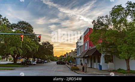 Eufaula, Alabama, USA - August 13, 2022: Scenic view of historic ...