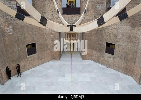 Architectural detail of the interior of the Pinacoteca (pinacotheca ...