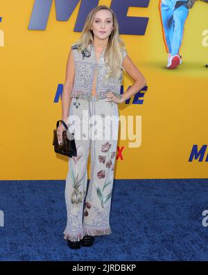 Michelle Deshon arrives at the premiere of "Me Time" on Tuesday, Aug ...