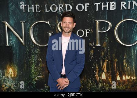 Ryan Coyle attends 'The Lord of the Rings: Rings of Power' TV show ...