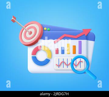 Grow your business online, marketing strategy Stock Vector Image & Art ...
