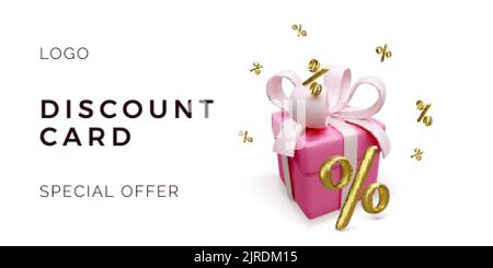 Special offer sale 6% discount 3D number Yellow tag voucher vector ...