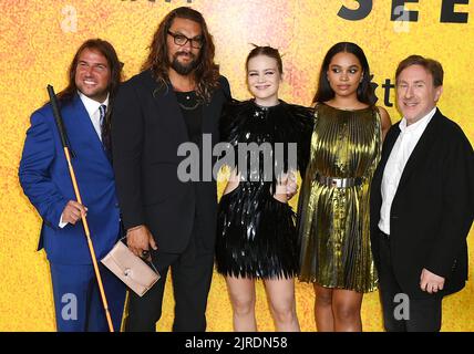 Joe Strechay, Jason Momoa, Hera Hilmar, Nesta Cooper and Jonathan ...
