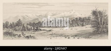 New Zealand Graphic and Descriptive. Plate III. Roto-iti., 1877, London ...