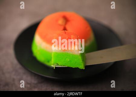 tiranga food,indian flag coloured food recipes Stock Photo - Alamy