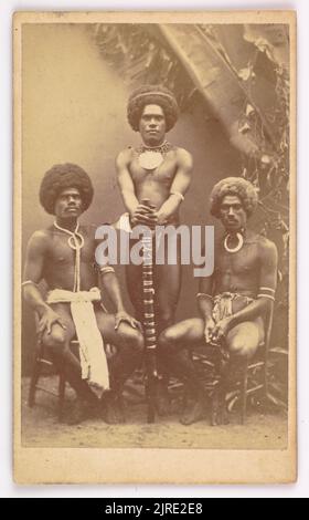 Kai colo, 1871-1886, Fiji, by Francis Herbert Dufty Stock Photo - Alamy