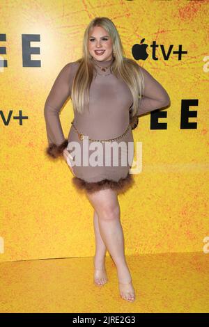 LOS ANGELES - AUG 23: Chel Sgro at the See Season 3 Premiere Screening ...