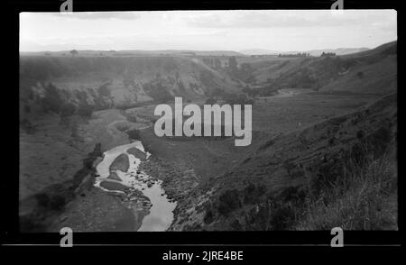 Cliffs showing inclined geological strata Northcott Mouth beach North ...
