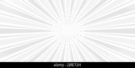 abstract white gray sun rays, retro styled sun burst texture background ...