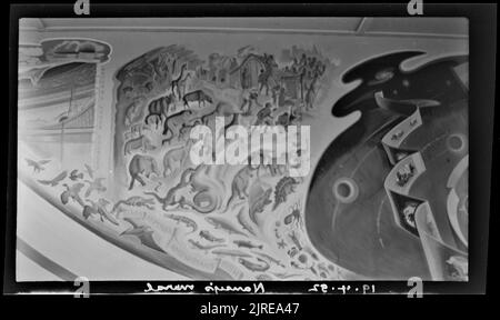 Mural by Nancy Adkin Ritchie, at Hutt Intermediate school, 19 April ...