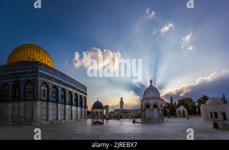 Al-Quds Al-Sharif, Al-Aqsa Mosque, the Holy Dome of the Rock, the ...