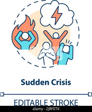 Icon for sudden,unexpected Stock Vector Image & Art - Alamy