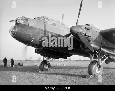 Avro Manchester Mk I of No. 207 Squadron RAF at Waddington ...