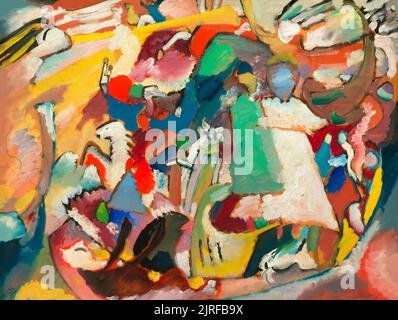 Angel of the Last Judgment, Wassily Kandinsky, 1911, Lenbachhaus ...
