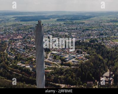 The test tower and the cityscape of Rottweil, Germany Stock Photo - Alamy