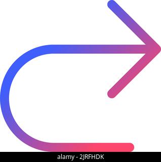 Repeat pixel perfect gradient linear ui icon Stock Vector Image & Art - Alamy