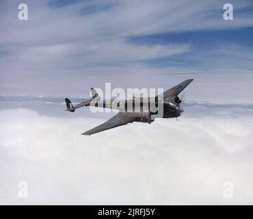 Handley Page Hampden Mk I of No.455 Squadron RAAF, based at Leuchars in ...