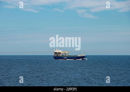 The Star Herdla, owned by the shipping company G2 Ocean, in the ...