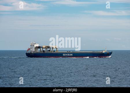 The Star Herdla, owned by the shipping company G2 Ocean, in the ...