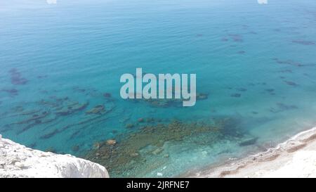 Turquoise beach at The Turkish Republic of Northern Cyprus (TRNC ...