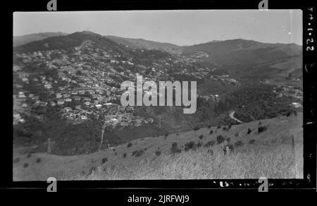 Views from Kaiwharawhara Trig, 720 feet (Ngaio) ...., 24 January 1955 ...