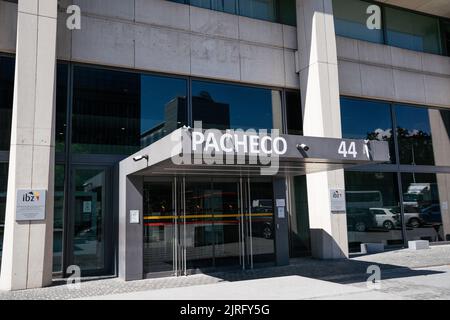 The headquarters of the Fedasil Federal Agency For The Reception Of ...