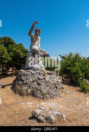 The Monumento Al Pastor a monument dedicated to a shepherd who died in ...