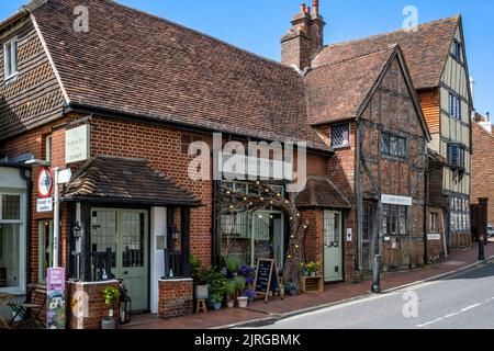 Ditchling High Street, East Sussex England United Kingdom UK Stock Photo - Alamy
