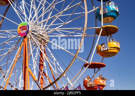 The Wonder shows Midway at the Harvest Festival in Winkler, Manitoba ...