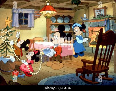 MICKEY MOUSE, MICKEY'S CHRISTMAS CAROL, 1983 Stock Photo - Alamy