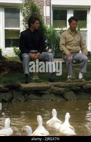 Tom Cruise, Dustin Hoffman, Rain Man, 1988, Film Stock Photo - Alamy