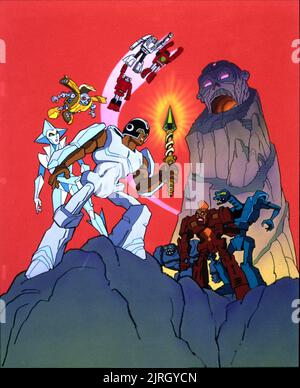 MOVIE SCENE, GOBOTS: BATTLE OF THE ROCK LORDS, 1986 Stock Photo - Alamy