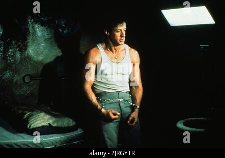 LOCK UP 1989 TriStar Pictures film with Sylvester Stallone Stock Photo ...