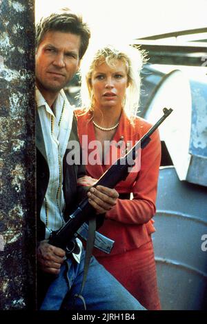 NADINE, Jeff Bridges, Kim Basinger, poster art, 1987. (c)TriStar ...