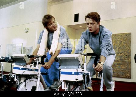 MICHAEL J. FOX, RICHARD JORDON, THE SECRET OF MY SUCCESS, 1987 Stock ...