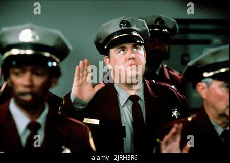 ARMED AND DANGEROUS 1986 Columbia Pictures film with John Candy at right and Eugene Levy Stock ...