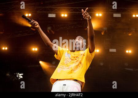 Trondheim, Norway. 19th, August 2022. The American singer and ...