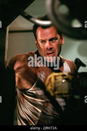 DIE HARD 1988 20th Century Fox film with Bruce Willis Stock Photo - Alamy