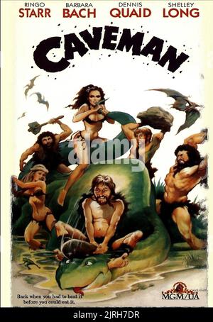 MOVIE POSTER, CAVEMAN, 1981 Stock Photo - Alamy