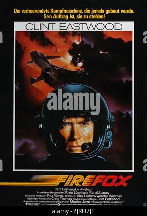 CLINT EASTWOOD POSTER, FIREFOX, 1982 Stock Photo - Alamy