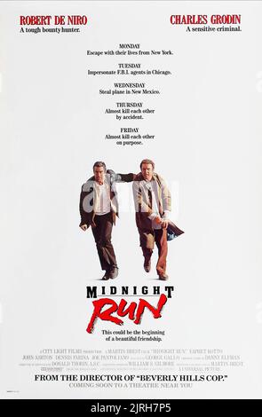 Midnight Run Robert De Niro & Charles Grodin Stock Photo - Alamy