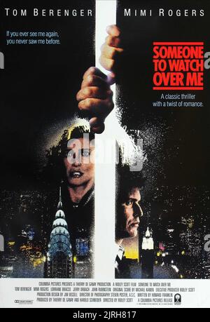 SOMEONE TO WATCH OVER ME 1987 Columbia film with Tom Berenger and Mimi ...