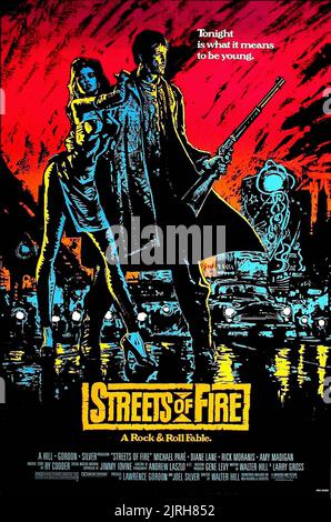 STREETS OF FIRE 1984 Universal Pictures film with Willem Dafoe as Raven ...