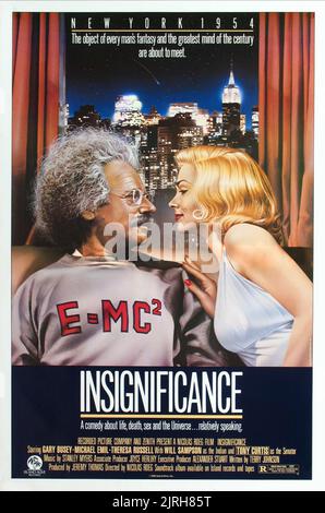MOVIE POSTER, INSIGNIFICANCE, 1985 Stock Photo - Alamy
